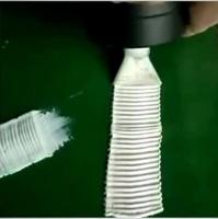 China 10pcs Wave type Cartridge Caulking Gun Spare Part Nozzle Spray Tip for Silicon Sealant Dispenser Syrnge Accessories for sale