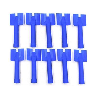 China 10pcs/set Door Edge Type Nozzle Silicone Sealant Dispenser Accessories Spare Part Nozzle Spray Tip for sale