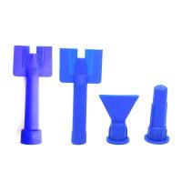 China 10pcs/set Door Edge Type Nozzle Silicone Sealant Dispenser Accessories Spare Part Nozzle Spray Tip for sale