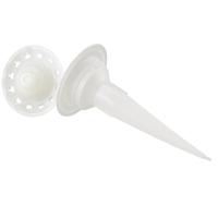 China nozzles for sausage caulking guns plastic caulk nozzle   Foil Pack Applicator Spare Nozzle for sale