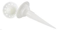 China nozzles for sausage caulking guns plastic caulk nozzle   Foil Pack Applicator Spare Nozzle for sale