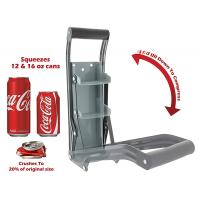 China LARGE CAPACITY 16OZ CAN CRUSHER with BOTTLE OPENER NEW FAMILY HAND TOOL Bottle Crusher(BC-02-16OZ) for sale