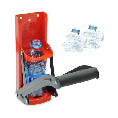China 16oz with A Hole Heavy Gauge Steel Construction 500ml Beer Soda Can Crusher Plastic Bottle Crusher for sale