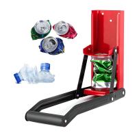 China 16oz with A Hole Heavy Gauge Steel Construction 500ml Beer Soda Can Crusher Plastic Bottle Crusher for sale
