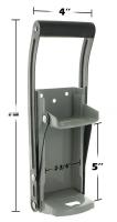 China Toolsbuddy 12oz Metal Aluminum Can Crusher Bottle Opener High Strength for sale