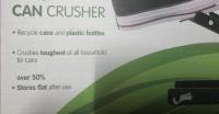 China Easy To Use Recycle Homemade Aluminum Can Crusher Not Wall Mounted Safe for sale
