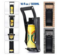 China 500ml Soda & Beer Easy Crush Can Crusher Wall Mounted With Bonus Item for sale