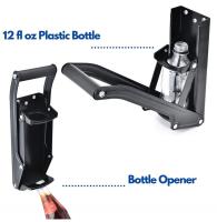 China 500ml Soda & Beer Easy Crush Can Crusher Wall Mounted With Bonus Item for sale