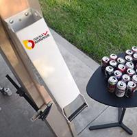 China Professional Efficient Heavy Duty Metal Aluminum Can Crusher For Recycling for sale