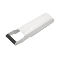 China Wall Mounted Hand Push Aluminum Can Crusher White High Leverage Design for sale