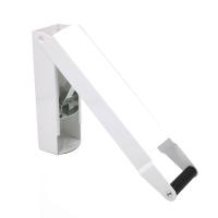 China Wall Mounted Hand Push Aluminum Can Crusher White High Leverage Design for sale