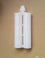China PP 400ML 1:1 Double Epoxy 2 part adhesive cartridge For Glue Sealant for sale