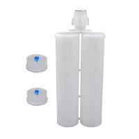 China Lightweight Disposable 2 Part Epoxy Cartridge Empty  400ml 1:1 for sale