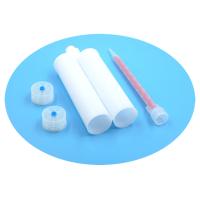 China 400ml 1:1 Cartridge Tube AB Dual Glue Cartridge Two Component Dispenser Tube with Mixing Tube Mixing Syringe for sale