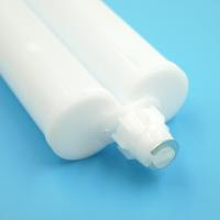 China 400ml 1:1 Cartridge Tube AB Dual Glue Cartridge Two Component Dispenser Tube with Mixing Tube Mixing Syringe for sale