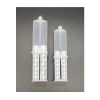 China Plastic 25ml 1:1 AB Dual Syringe Mixing Epoxy Adhesive Applicator Glue Cartridge for sale