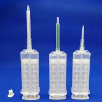 China Plastic 25ml 1:1 AB Dual Syringe Mixing Epoxy Adhesive Applicator Glue Cartridge for sale