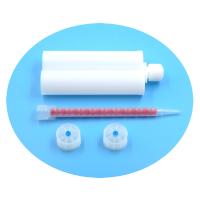 China 400ml 4# 1:1 Disposable Dual Glue Cartridge Supplier AB Epoxy Gun Cartridge for Industrial Glue Applicator for sale