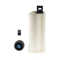 China 50ml 10:1 Epoxy Resin 2 Part Epoxy Cartridge With Mixing Tube Mixing Syringe for sale