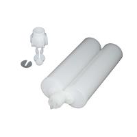 China 400ml 1:1 Plastic 2 Part Epoxy Cartridge Empty Caulk Cartridges For Caulking Gun for sale