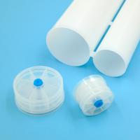 China 400ml 2:1 Adhesive Empty Tube 2 Part Epoxy Cartridge 231mm Height for sale