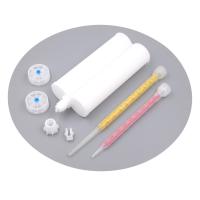 China 600ml 1:1  Silicone Sealant Cartridge Double Component Cartridge With Mixing Syringe for sale