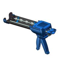 China Epoxy Resin Double Component Caulking Gun Cartridge Empty 360ml 5:1 for sale