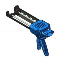 China 450ml 2:1 Ratio Epoxy and Adhesives Dual Component Applicator Conjoined Plastic Bottle for sale