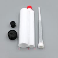 China 400ml 3:1 Empty Plastic 2 Part Epoxy Cartridge Tube For Polyurethane Foam Tube for sale