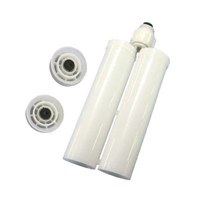China 200ML 1:1 Plastic Bottle Dual Glue Cartridge for Caulking Gun for sale
