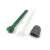 China 20 Pieces Epoxy Adhesive Mixing Nozzle Tip Resin Mixer Adhesive Gun Applicatior for 1:1 50ml/1.7oz for sale