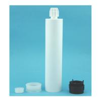 China 300ml 2:1 Silicone Sealant Empty Plastic Coaxial Epoxy Caulking Cartridge for sale