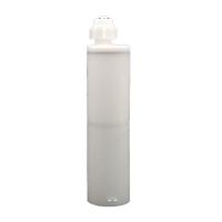China 300ml 1:1 Silicone Sealant Empty Plastic Epoxy Coaxial Component Caulking Cartridge for sale