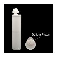 China 300ml 1:1 Silicone Sealant Empty Plastic Epoxy Coaxial Component Caulking Cartridge for sale