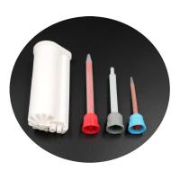 China Static Cartridge Mixing Tip Resin Mixer Adhesive Gun Epoxy Mixing Nozzle Applicator for 50ml 10:1 Ratio for sale