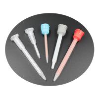 China Static Cartridge Mixing Tip Resin Mixer Adhesive Gun Epoxy Mixing Nozzle Applicator for 50ml 10:1 Ratio for sale