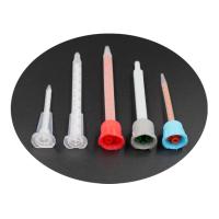 China Static Cartridge Mixing Tip Resin Mixer Adhesive Gun Epoxy Mixing Nozzle Applicator for 50ml 10:1 Ratio for sale