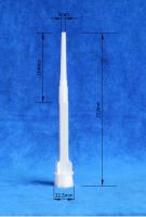 China Epoxy mixing tip, plastic static mixer, plastic mixing nozzle for epoxy cartridge for sale