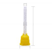 China 1:1 Disposable 50pcs Yellow Dental Mixing Tips for sale
