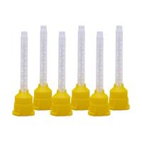 China HP Yellow 1:1 Dental Disposable Impression Materials Mixing Tips Dynamic Mixing Tips for sale