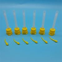 China HP Yellow 1:1 Dental Disposable Impression Materials Mixing Tips Dynamic Mixing Tips for sale
