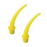 China Crystal Yellow 100pcs Per Bag Dental Intra Oral Impression Tips for sale