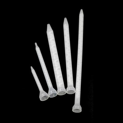 China Plastic Epoxy Tubes Resin Static Mixer Mixing Nozzles for AB Glue Adhesive Gun Applicator 400ml Cartridges for sale