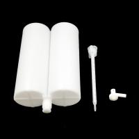 China Epoxy 1500ml 1:1 White Plastic Two Component Dispenser Tube for sale