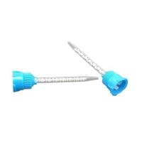 China Plastic Mixer Tubes Tip 50ml 1:1 Epoxy Adhesive Static Mixing Nozzle Tip for sale