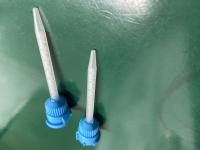 China Plastic Mixer Tubes Tip 50ml 1:1 Epoxy Adhesive Static Mixing Nozzle Tip for sale