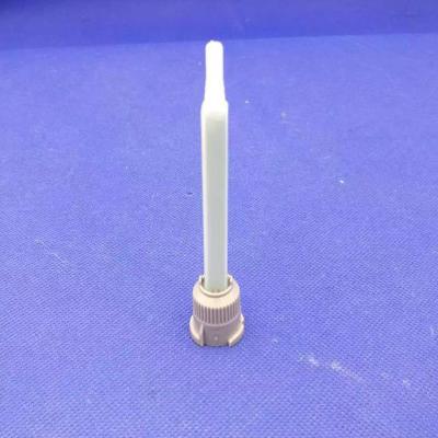 China Plastic Mixer Tubes Tip 50ml 1:1 Epoxy Adhesive Static Mixing Nozzle Tip for sale