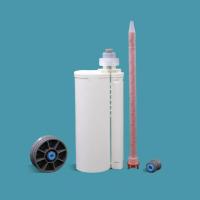 China PP 490ml 10:1 Plastic Adhesive 2 Part Epoxy Cartridge White  Color for sale