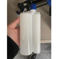 China 385ml 3:1 Empty Epoxy AB Glue Cartridge Adhesive Plastic Tube Lightweight for sale