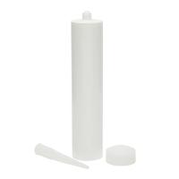 China Sturdy Plastic 310ml Silicone Sealant Cartridge For Multifunctional Use for sale